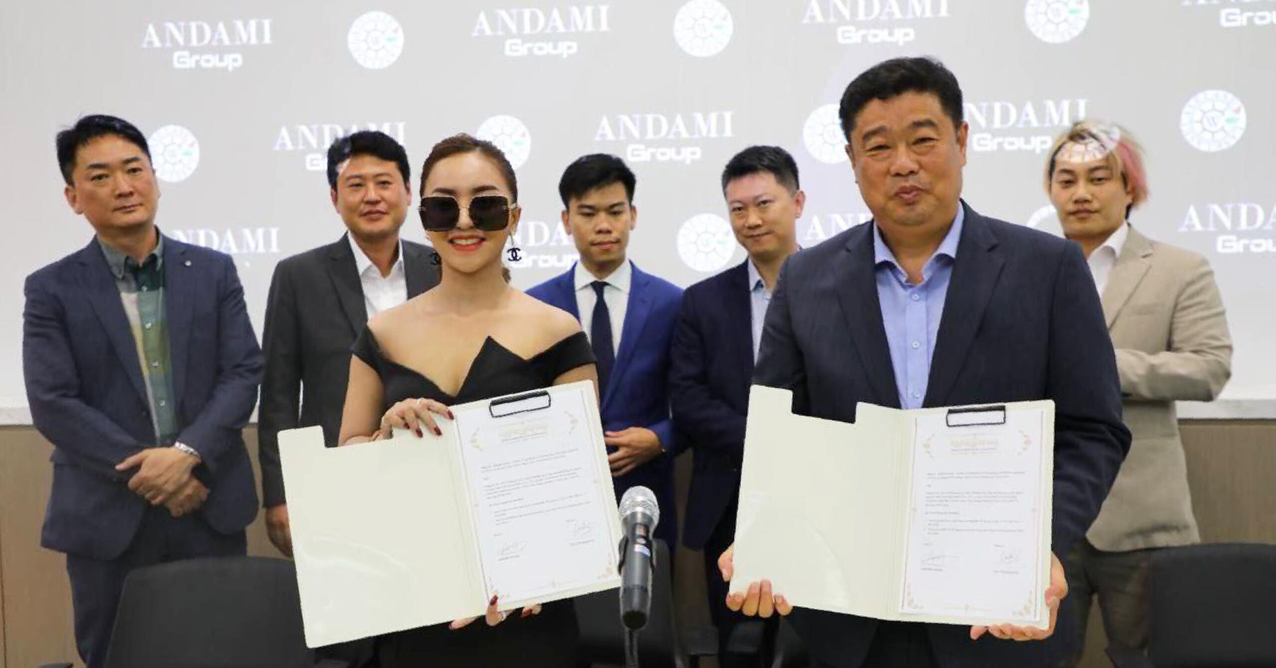 មិនធម្មតា ! តន់ ចន្ទ សី ម៉ា ត្រូវ បាន សម្ព័ន្ធ ក្រុមហ៊ុន ANDAMI Group ...