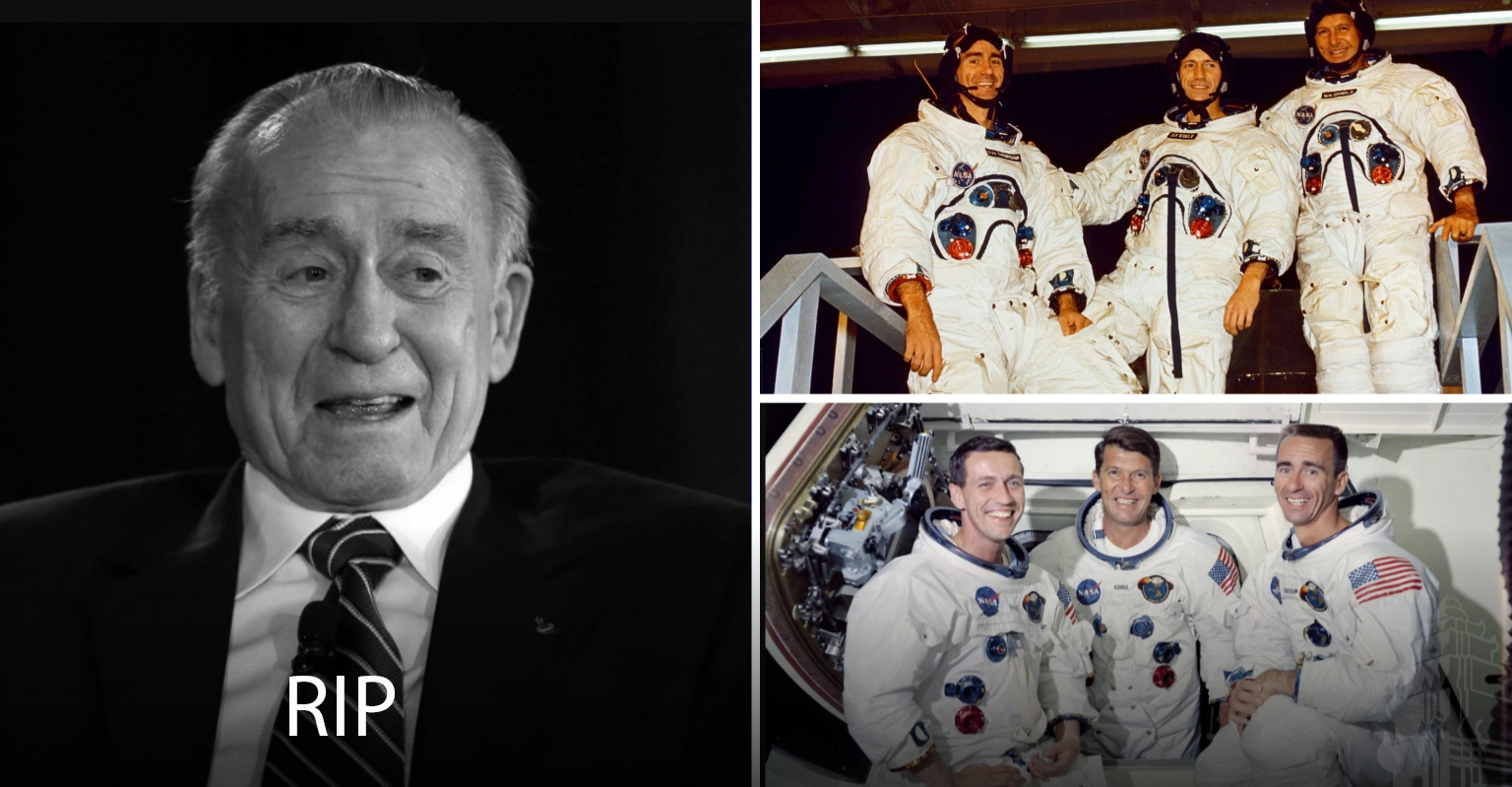 សមាជិក ចុង ក្រោយ គេ នៃ យាន Apollo 7 ទទួល មរណភាព ក្នុង ជន្មា យុ ៩០ ឆ្នាំ ...