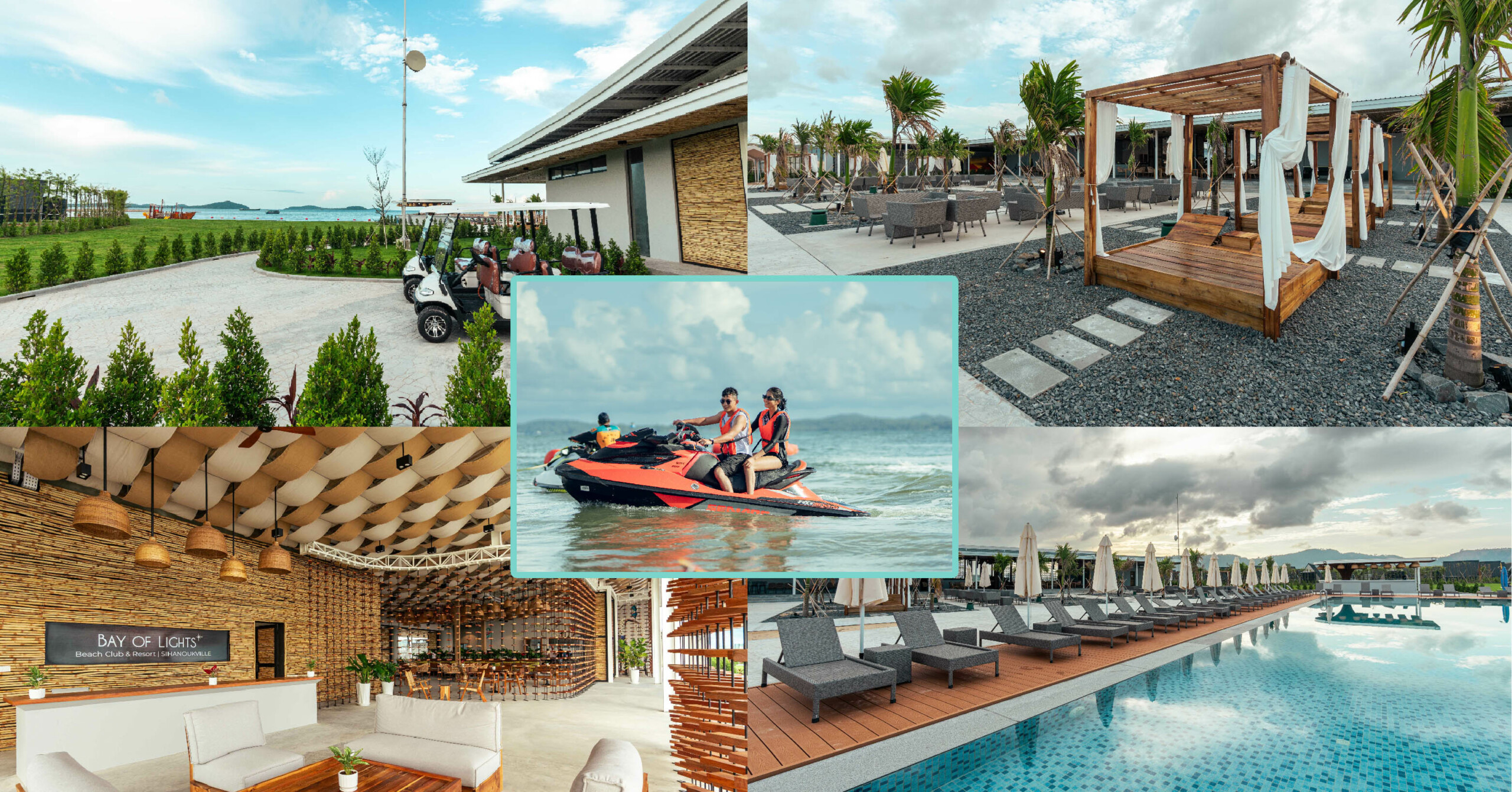 Bay of Lights គ្រោង សម្ពោធ គម្រោង Summer Bay Beach Club & Cabins ...