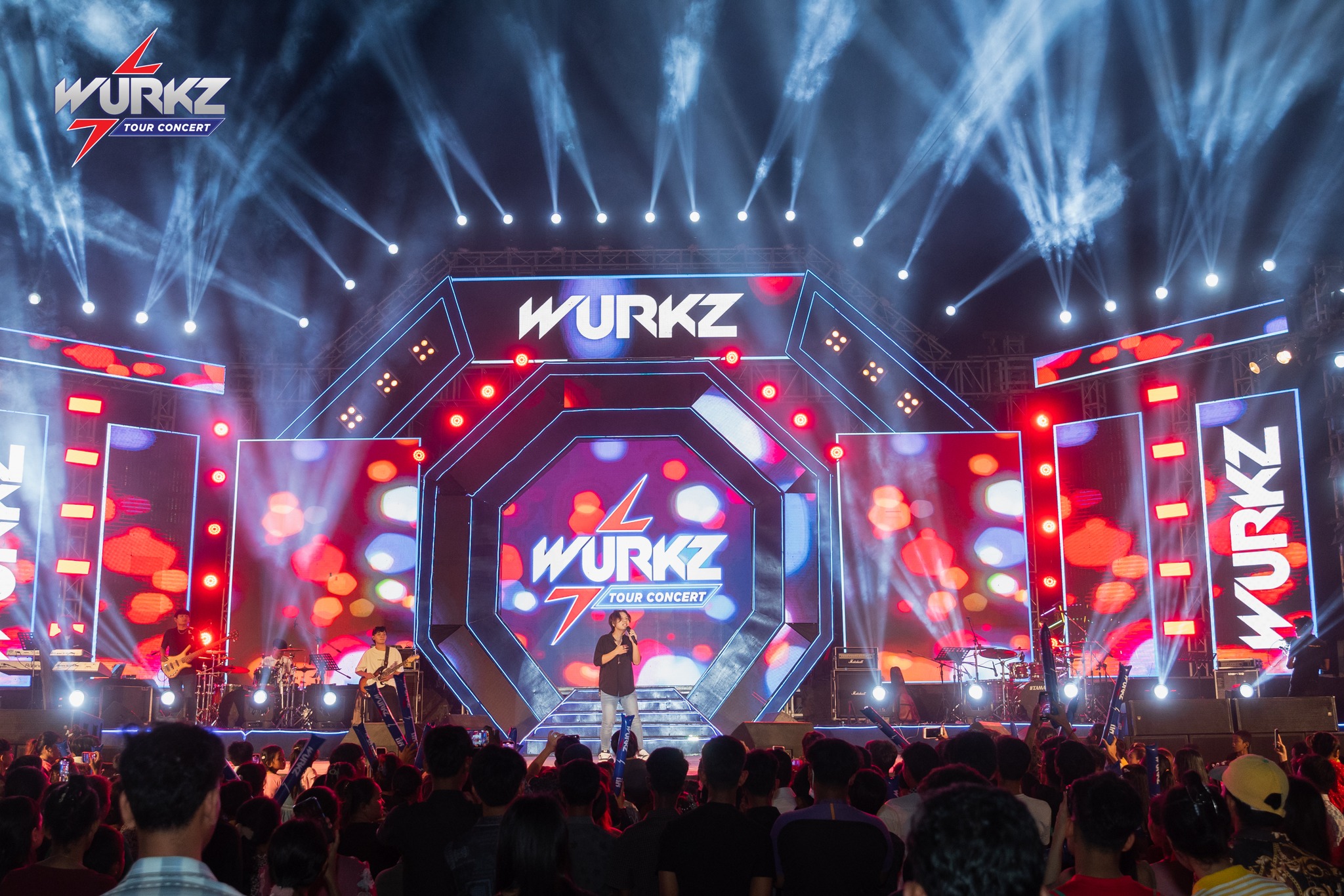 មហា ព្រឹត្តិការណ៍ តន្ត្រី ដ៏ ធំ សម្បើម ប្រចាំ ប្រទេស WURKZ TOUR CONCERT និង WURKZ « សេនា គុន ...