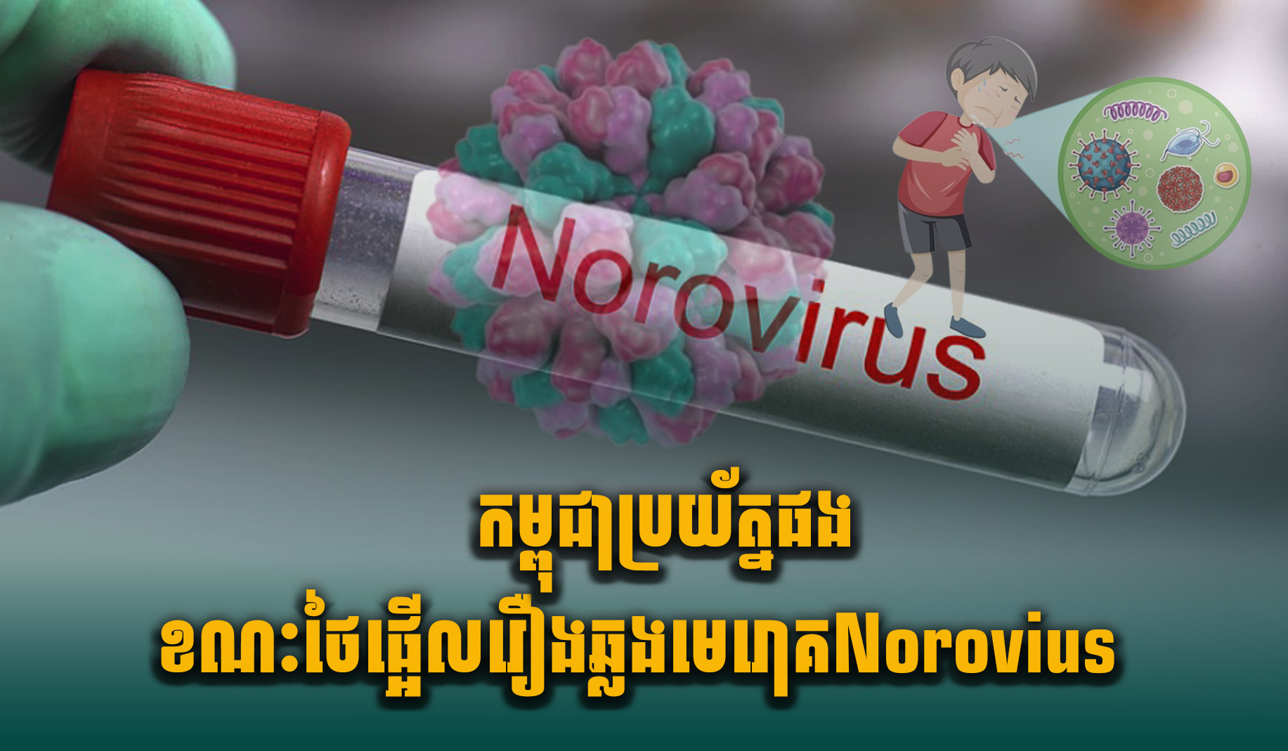 ថៃផ្អើលរឿងឆ្លងមេរោគ Norovius ដូច្នេះកម្ពុជាប្រយ័ត្នផង – Koh Santepheap ...