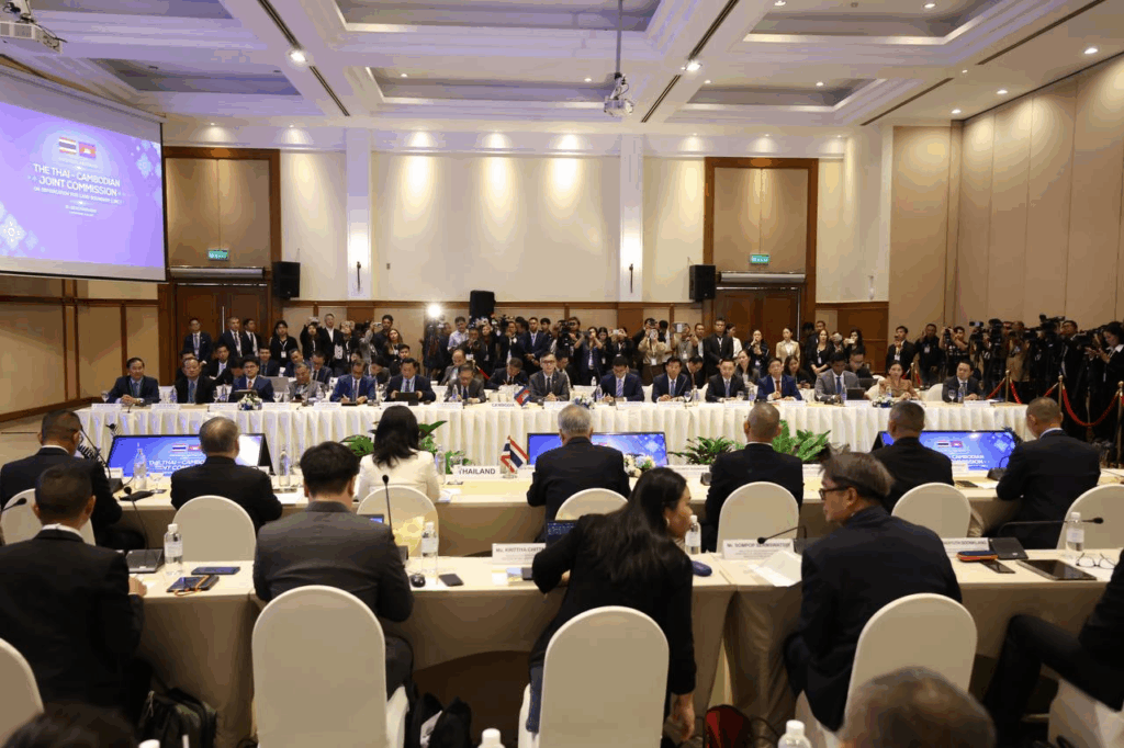 គណៈកម្មការ ចម្រុះ ខណ្ឌសីមា ព្រំដែន គោក កម្ពុជា - ថៃ ថៃ - កម្ពុជា នឹង ...